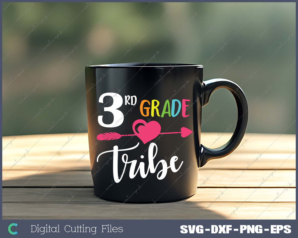 3rd Grade Tribe SVG PNG Cutting Printable Files – creativepik