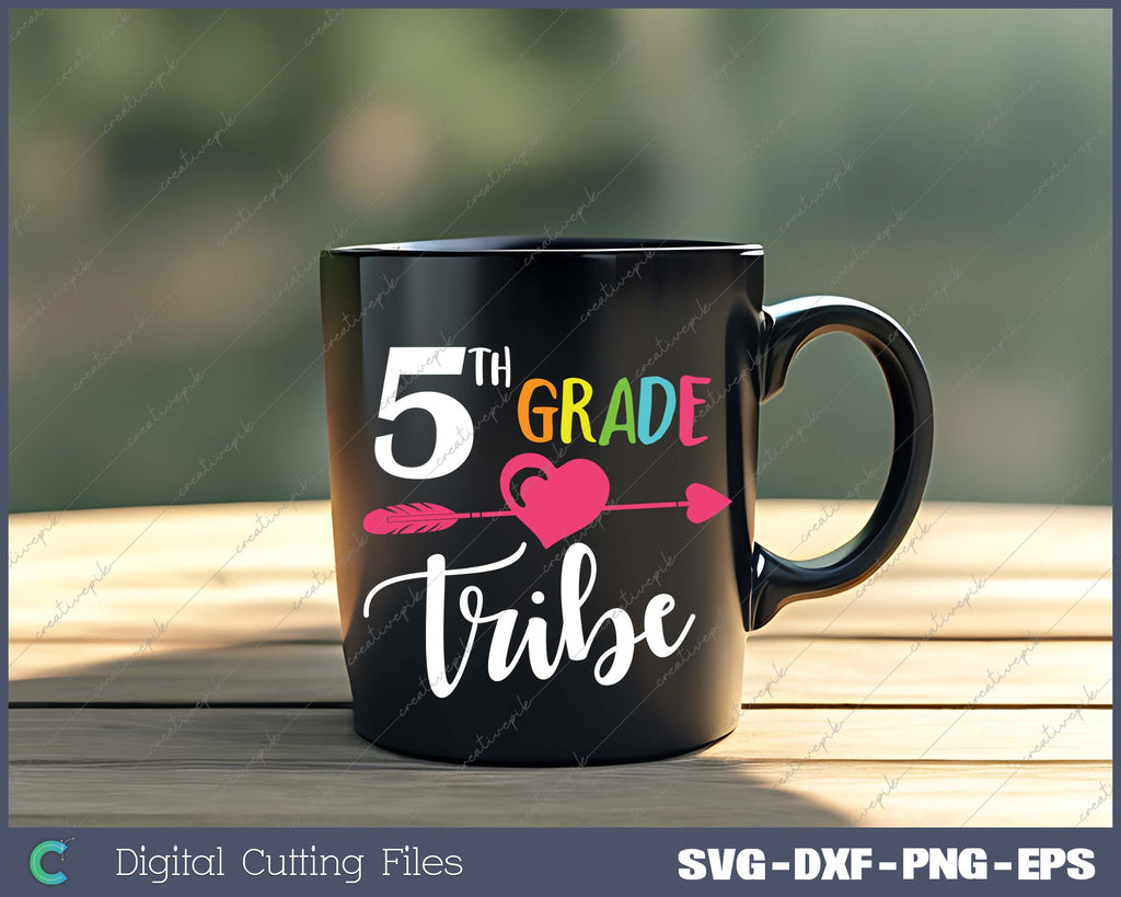 5th Grade Tribe SVG PNG Cutting Printable Files – creativepik