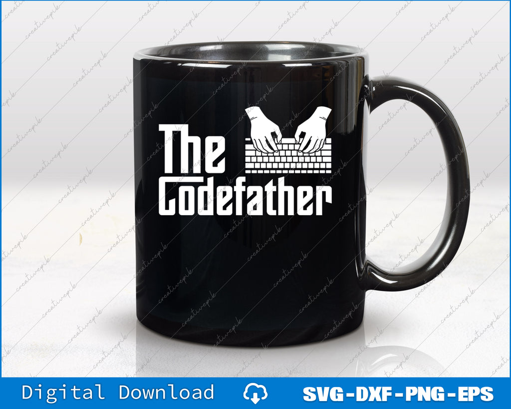 The Codefather Programming Software Developer Fathers Day SVG File – creativepik