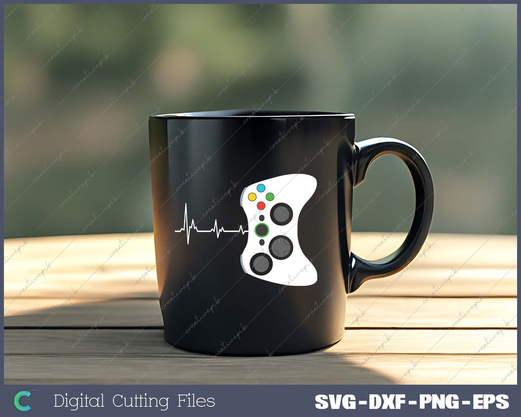 Game Heartbeat SVG PNG Cutting Printable Files – creativepik