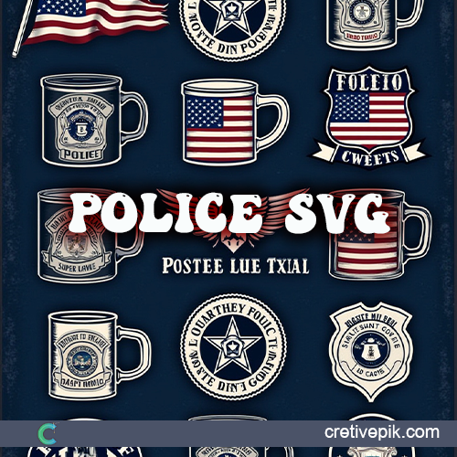 Police svg – creativepik