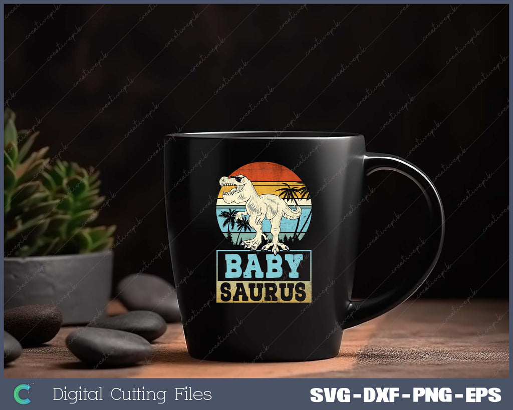Baby Saurus T Rex Dinosaur SVG PNG Printable Files – creativepik