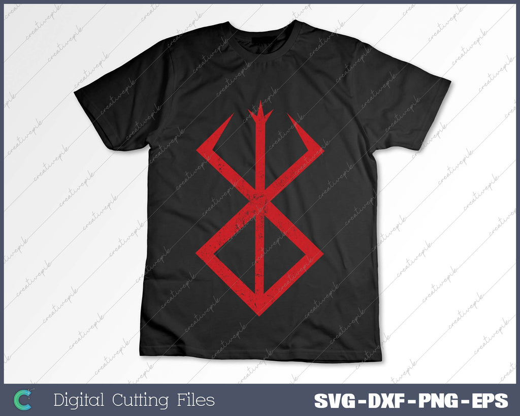 Berserk Rune Warrior Norse Mythology Symbol Berserker SVG PNG Files ...