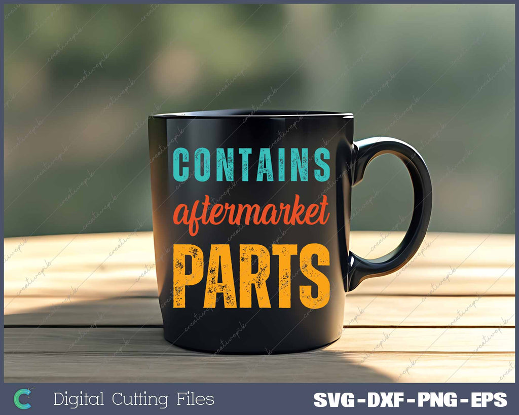 Bionic Aftermarket Parts Design Knee And Hip Replacement SVG PNG File ...