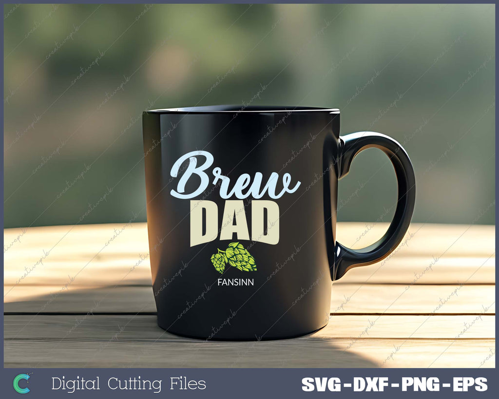 Brew Dad & Micro Brew Funny Craft Beer Adult SVG PNG Cutting Files ...