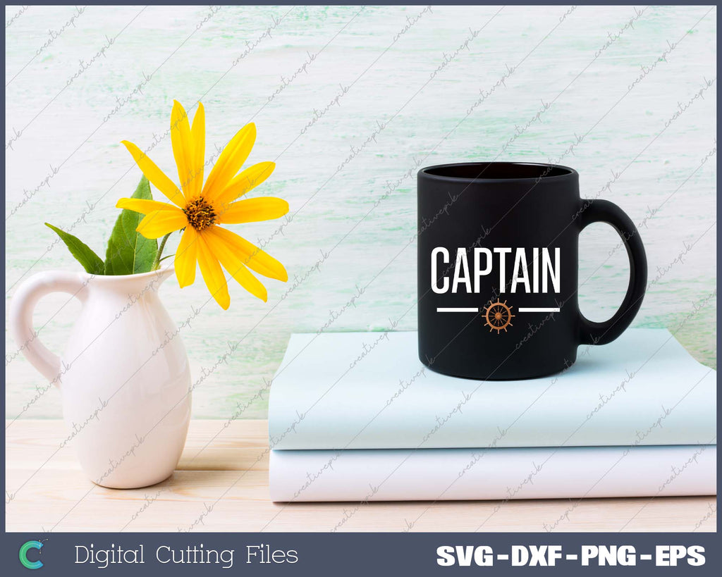 Captain for Boat Lovers or First Mate SVG PNG Cutting Files – creativepik