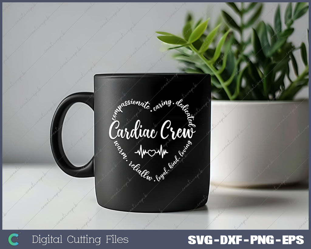 Cardiac Crew Cardiac Nurse Cardiologist Nurse Secretary SVG PNG Files ...