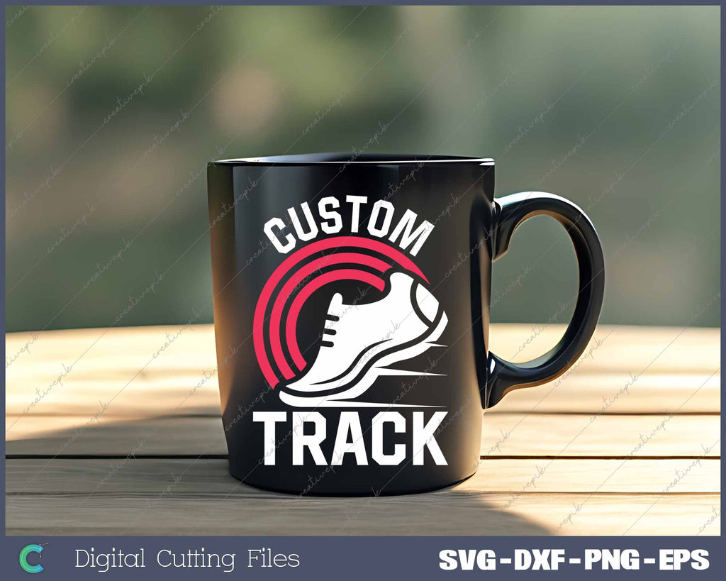Custom Track Team Template SVG PNG Cutting Printable Files – creativepik