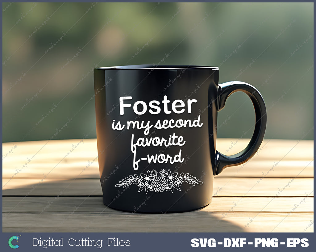 Cute Foster Mom Design For Mom Women Foster Mom Parent SVG PNG Files ...
