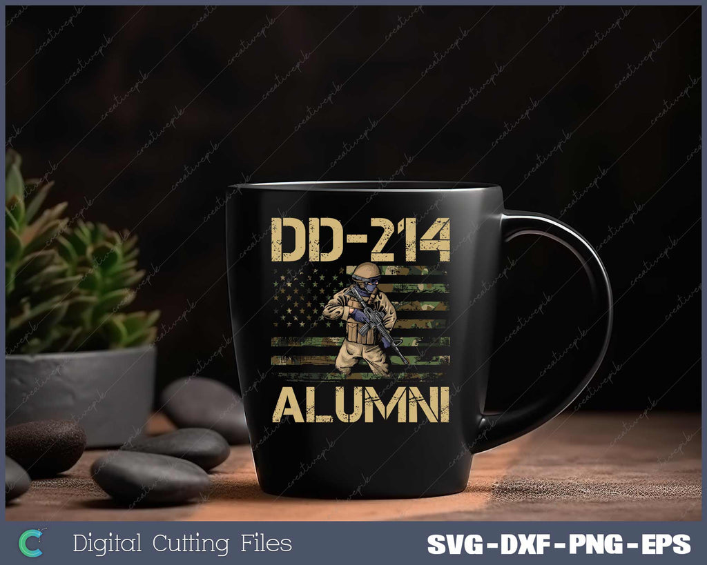 DD-214 Alumni Retirement Military Svg Design Cut File – creativepik