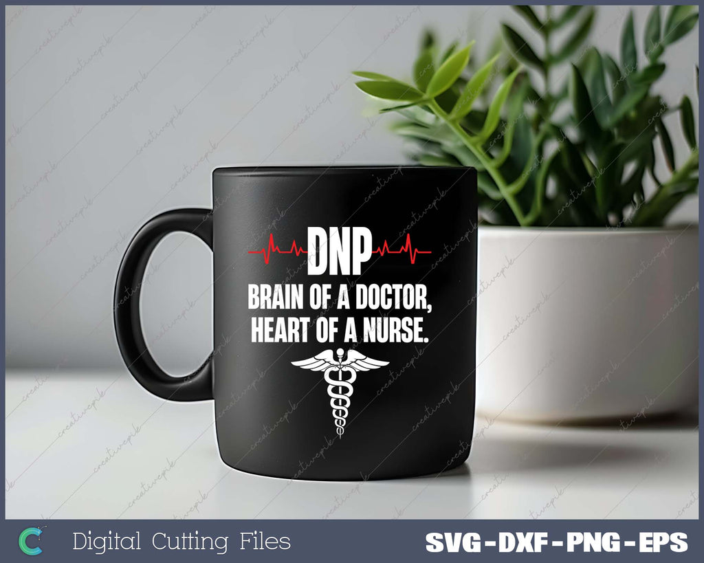DNP Doctor of Nursing Practice Brain RN Nurse SVG PNG Cutting Files ...