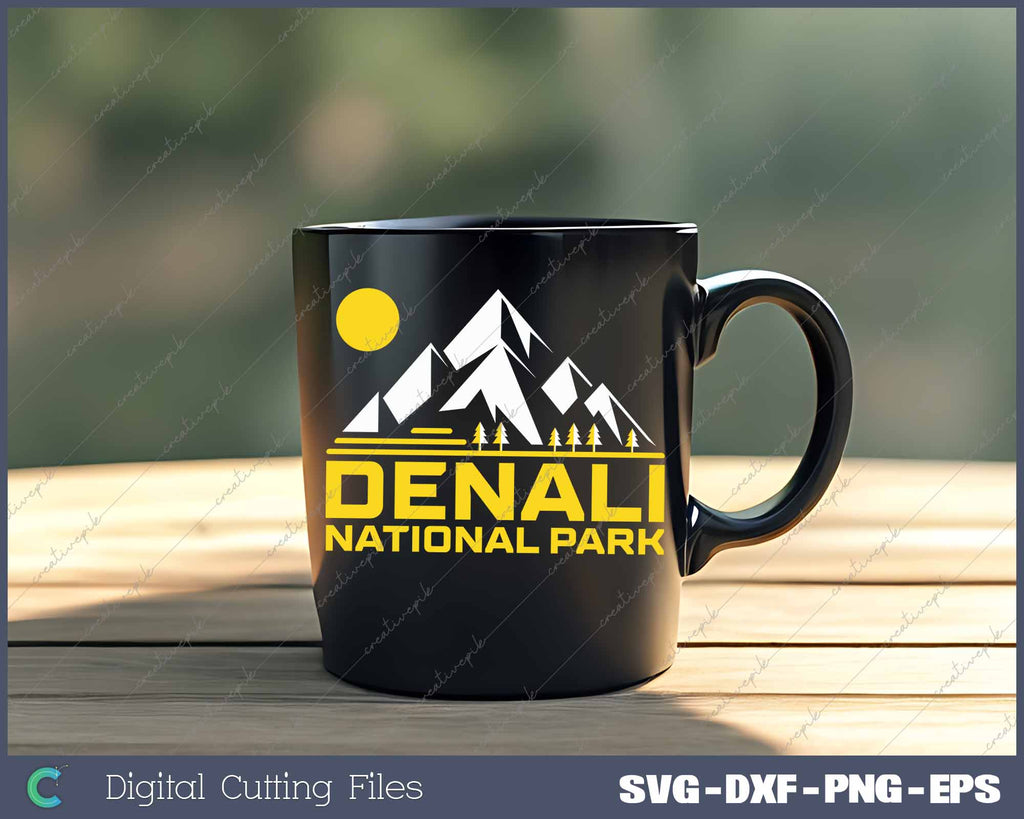 Denali National Park SVG PNG Cutting Printable Files – creativepik