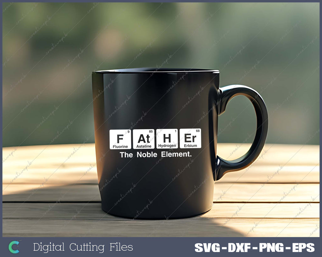 Father Element Dad Fathers Day Science SVG PNG Files – creativepik
