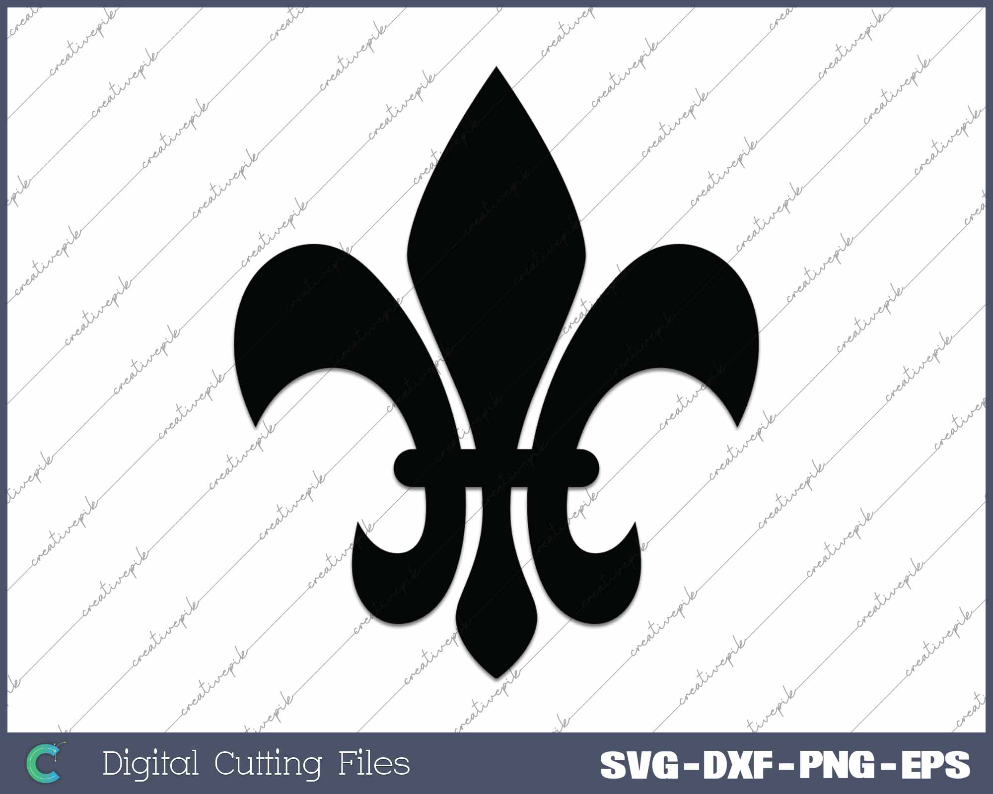 Fleur De Lis SVG PNG Cutting Printable Files – creativepik