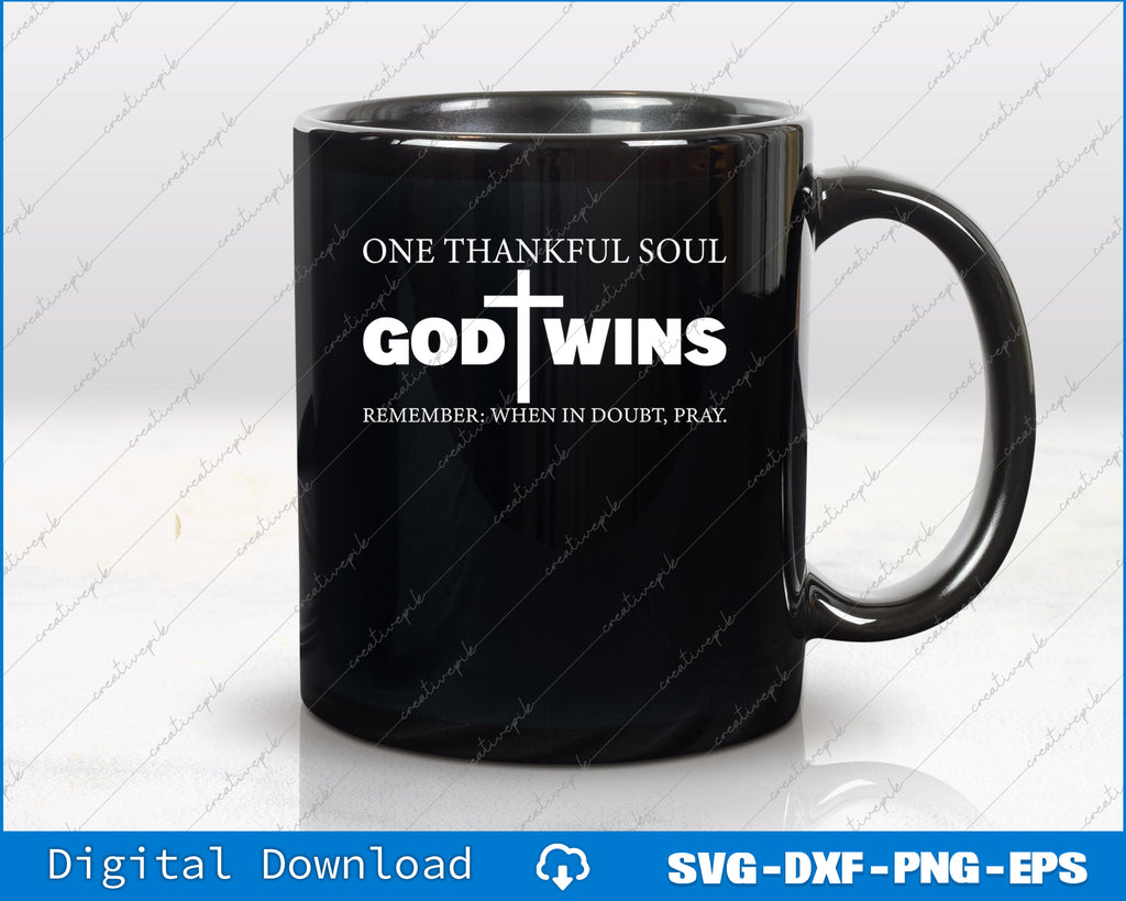 God Wins God Wins Religious Christian Svg Png Cutting File – creativepik