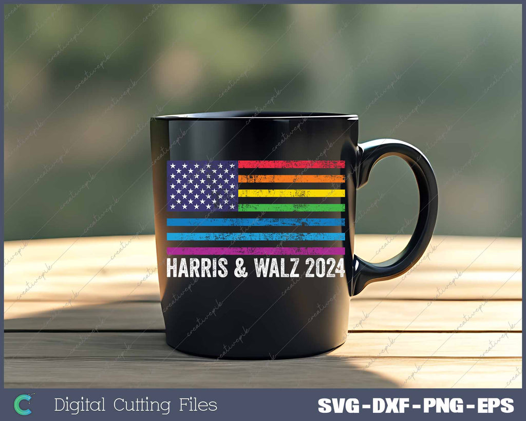 Harris Waltz 2024 Election Kamala-Harris Tim SVG PNG Printable Files ...
