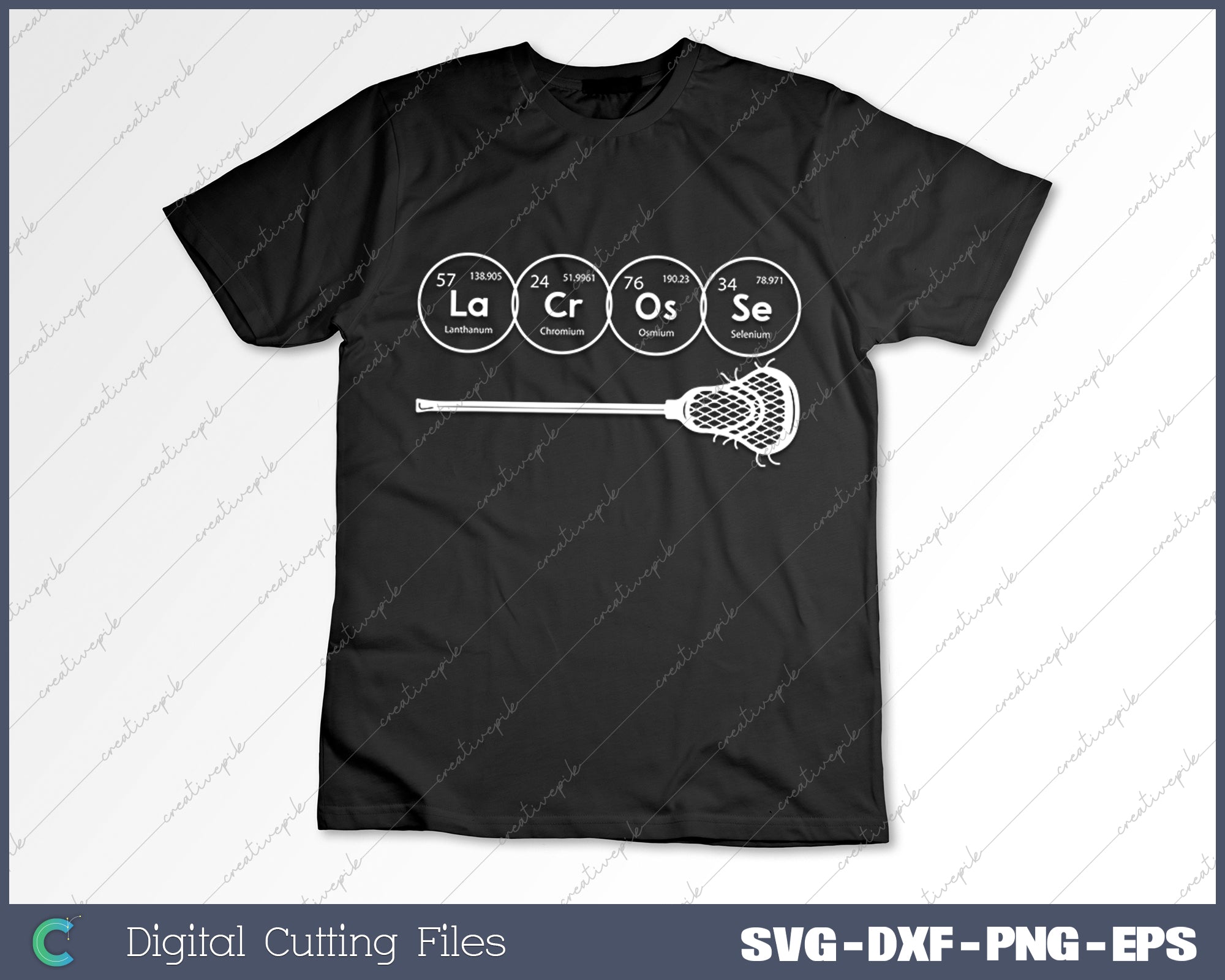 Lacrosse Periodic Table of Elements SVG PNG Files – creativepik