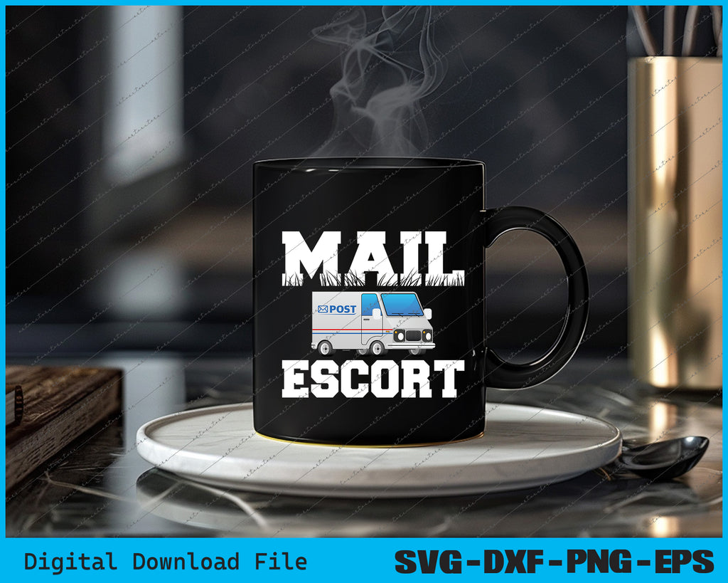 Mail Escort Mailman US Postman Worker SVG PNG Cutting Printable Files ...