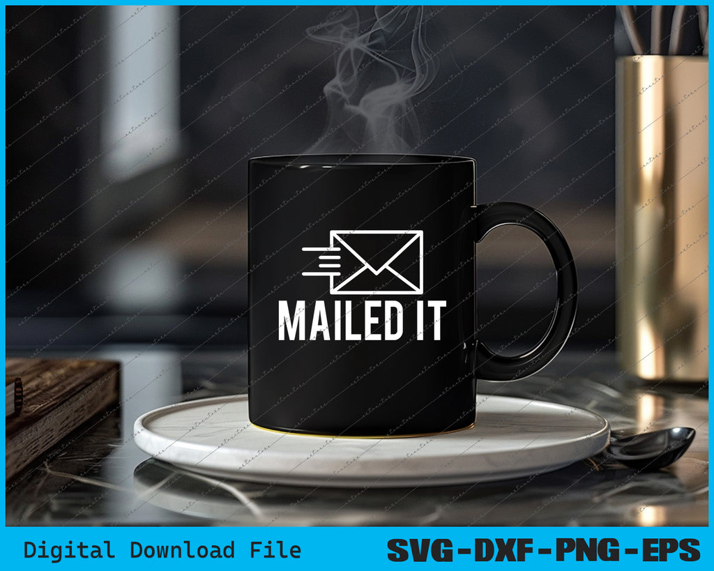 Mailed it Postal Worker Carrier Workers SVG PNG Cutting Files – creativepik
