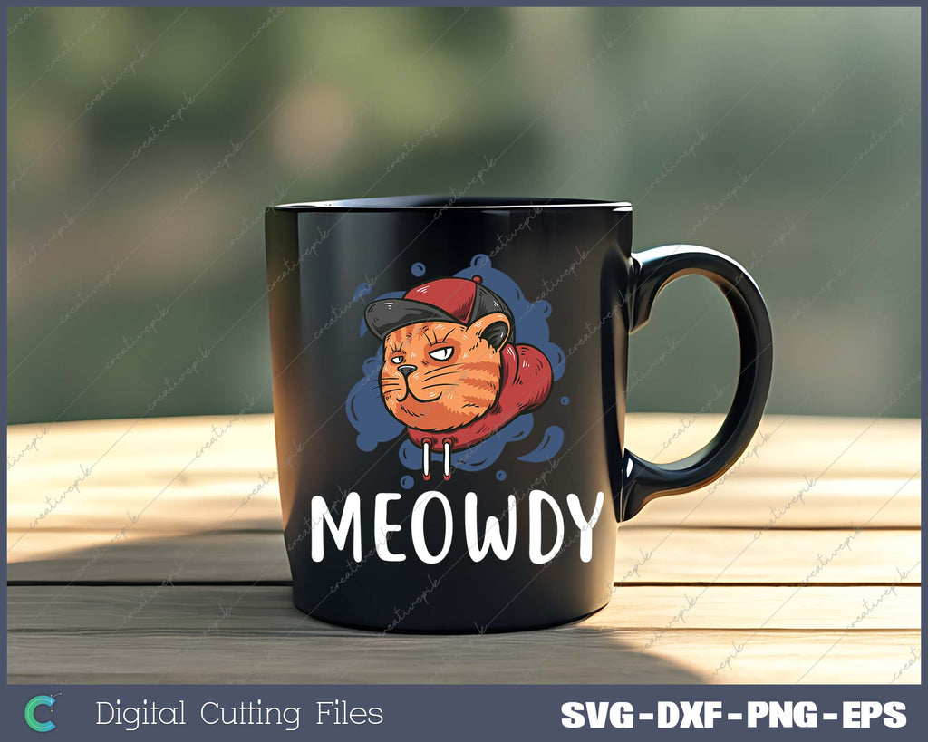 Meowdy Texas Cat Meme SVG PNG Cutting Printable Files – creativepik