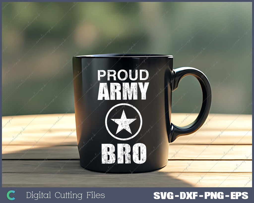 PROUD Brother ARMY SVG PNG Cutting Printable Files – creativepik