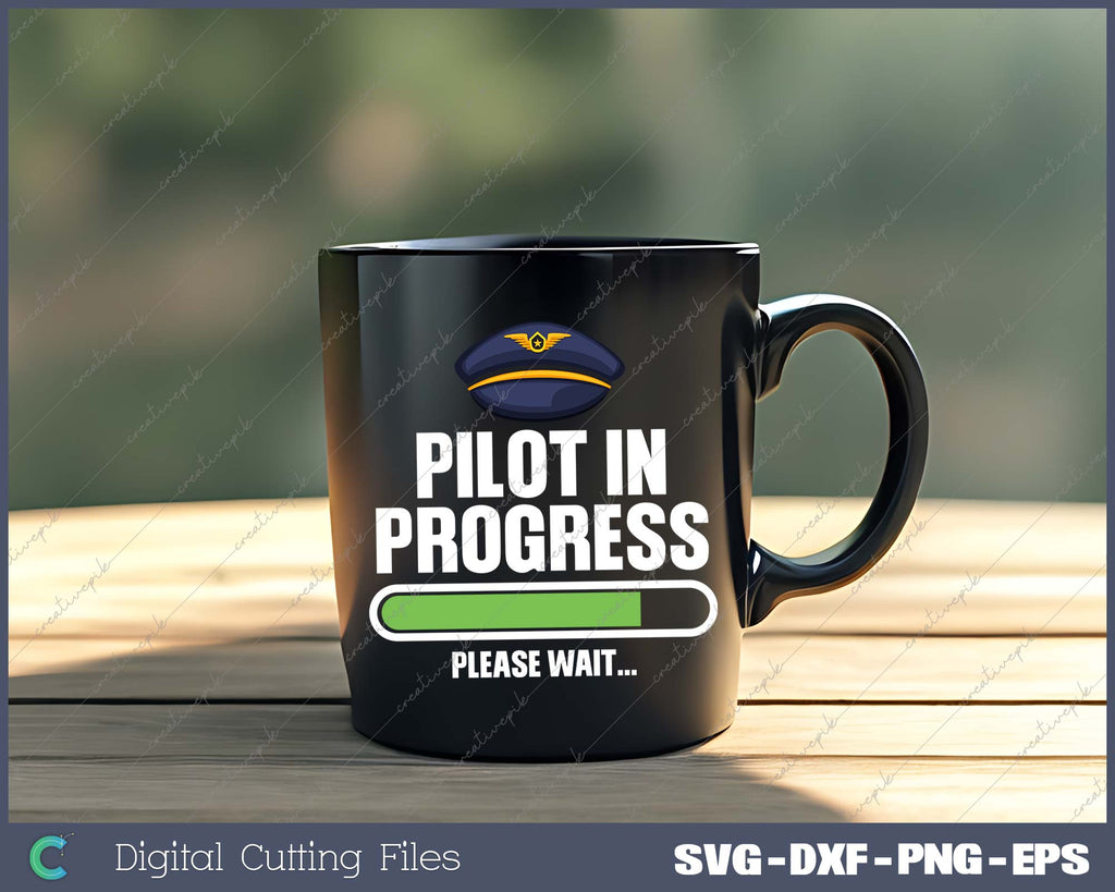 Pilot In Progress Flight School Student SVG PNG Printable Files ...