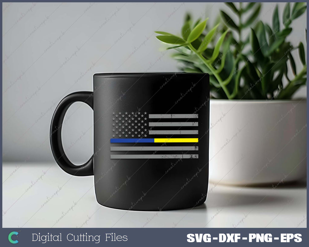 Police 911 Dispatcher Flag SVG PNG Cutting Printable Files – creativepik