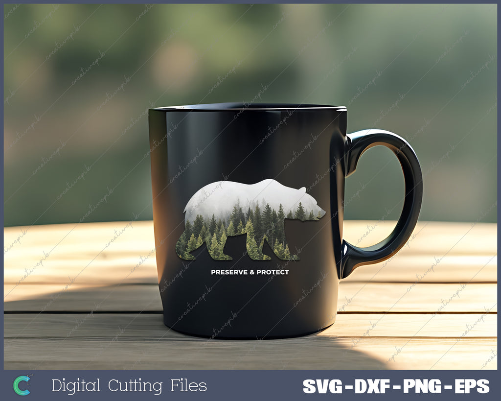 Preserve & Protect Retro National Park SVG PNG Printable Files ...