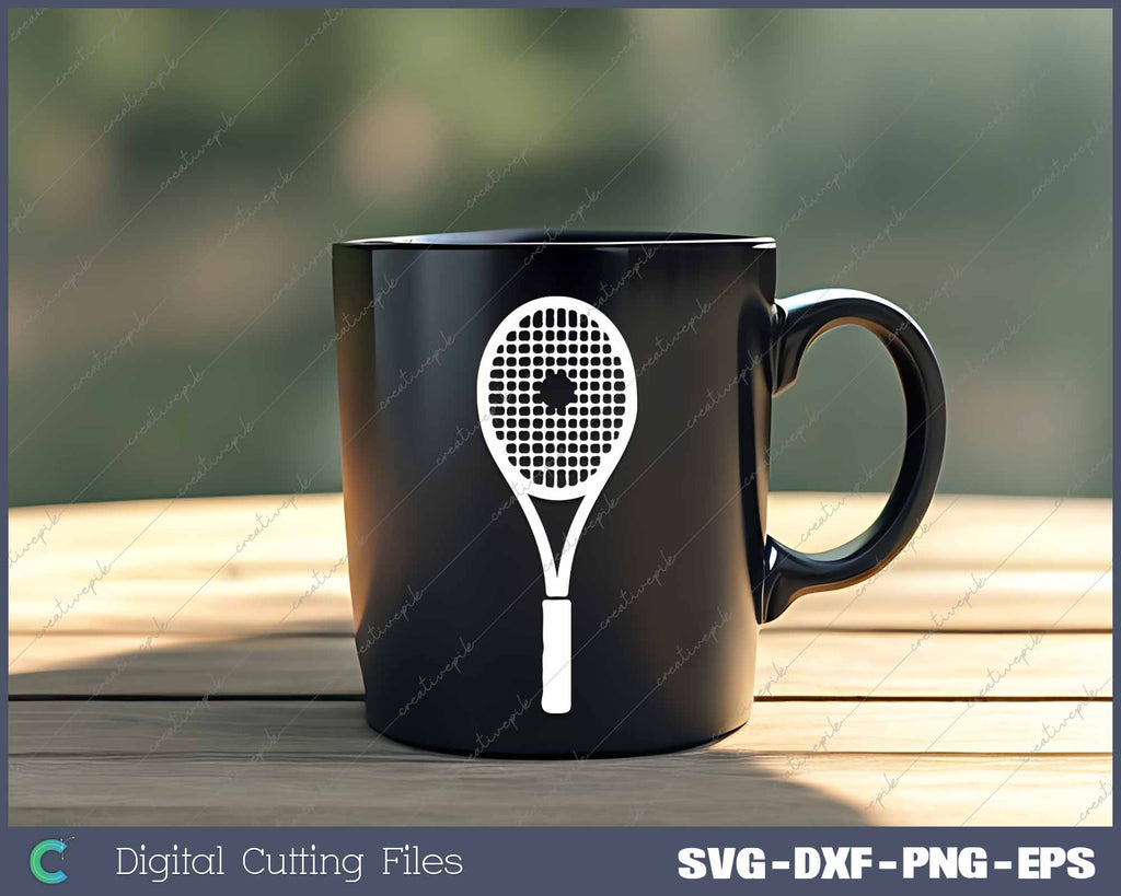 Racquetball ball and racquet SVG PNG Cutting Printable Files – creativepik