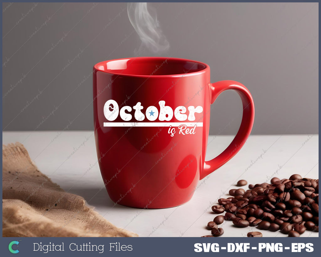 Red October Philly Throwback Philadelphia Baseball SVG PNG Files ...
