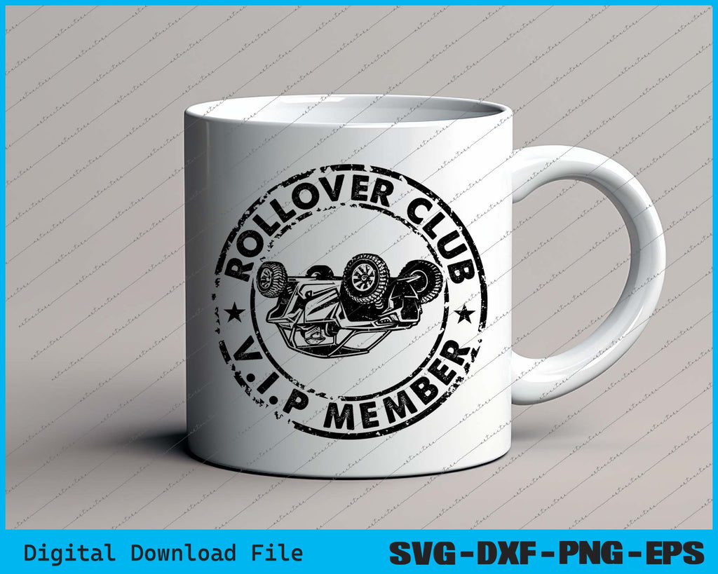 Rollover Club Funny Off Road Adventure SVG PNG Cutting Files – creativepik
