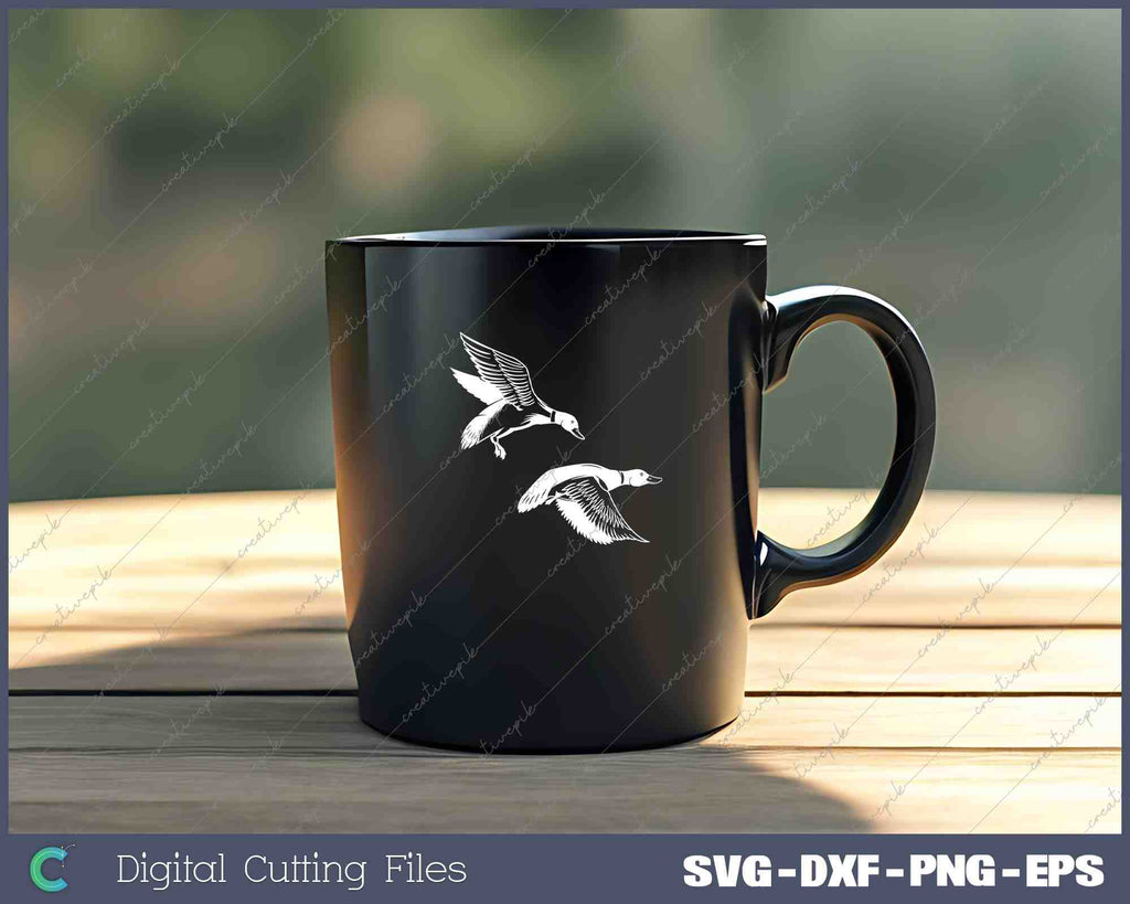 Single Drake - Duck Hunting Shirt by Committed Waterfowl SVG PNG File ...