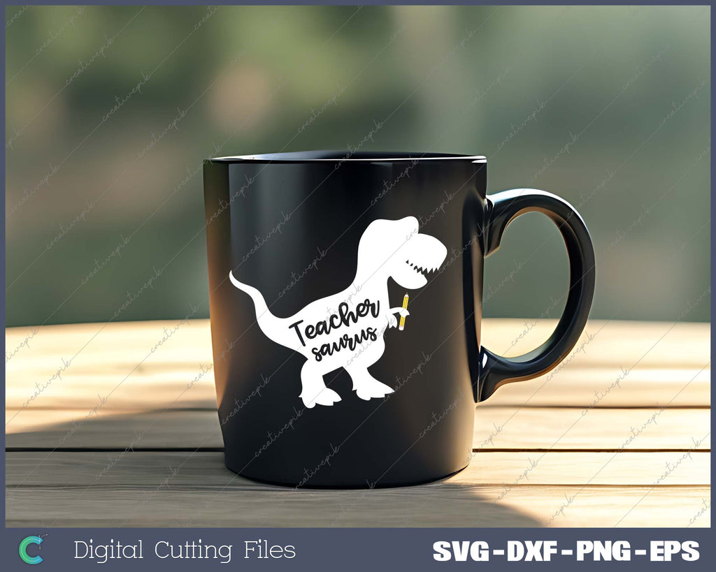 Teacher-saurus SVG PNG Cutting Printable Files – creativepik