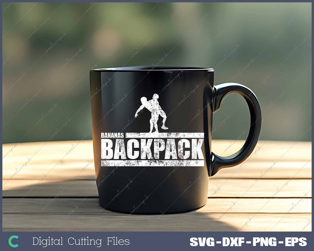 The Turbo Bananas CT Challenge Bananas Backpack SVG PNG Files – creativepik
