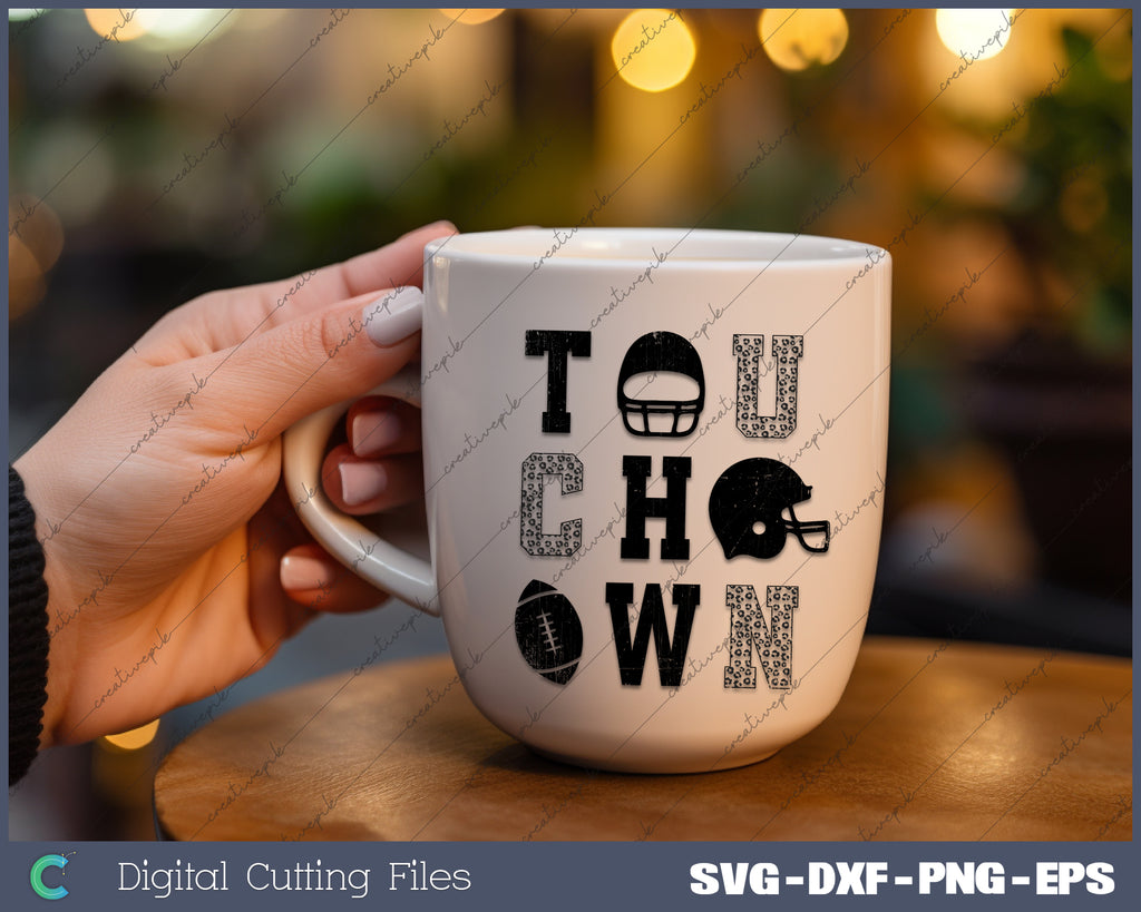 Touchdown Touchdown Season SVG PNG Cutting Printable Files – creativepik