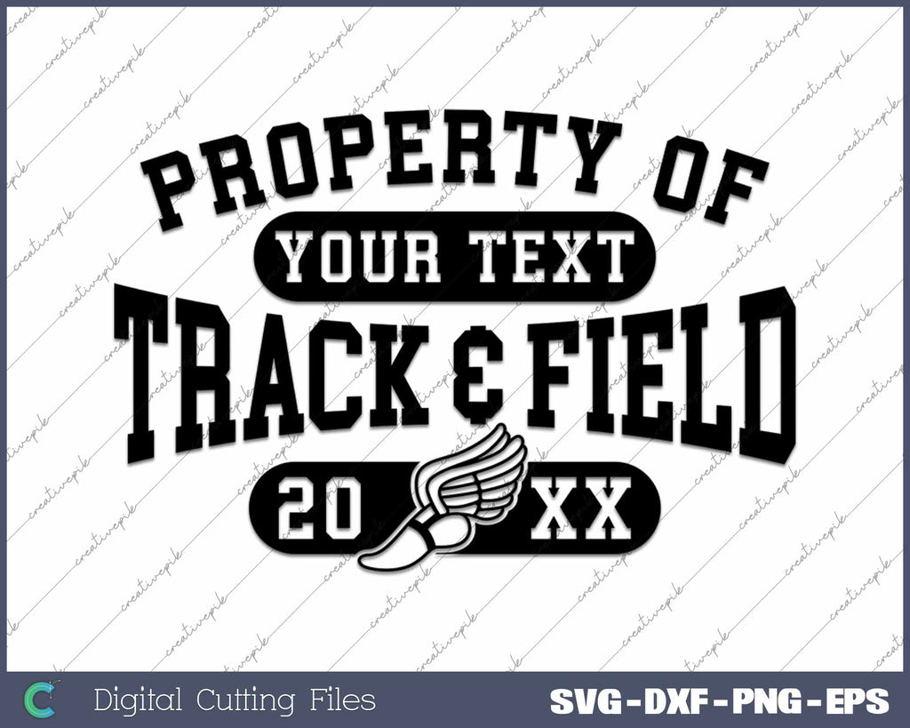 Track And Field Template SVG PNG Cutting Printable Files – creativepik