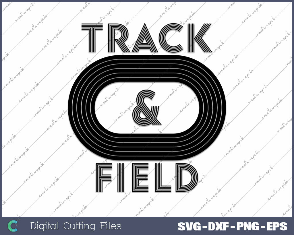 Track & Field Sports Clipart SVG PNG Cutting Printable Files – creativepik