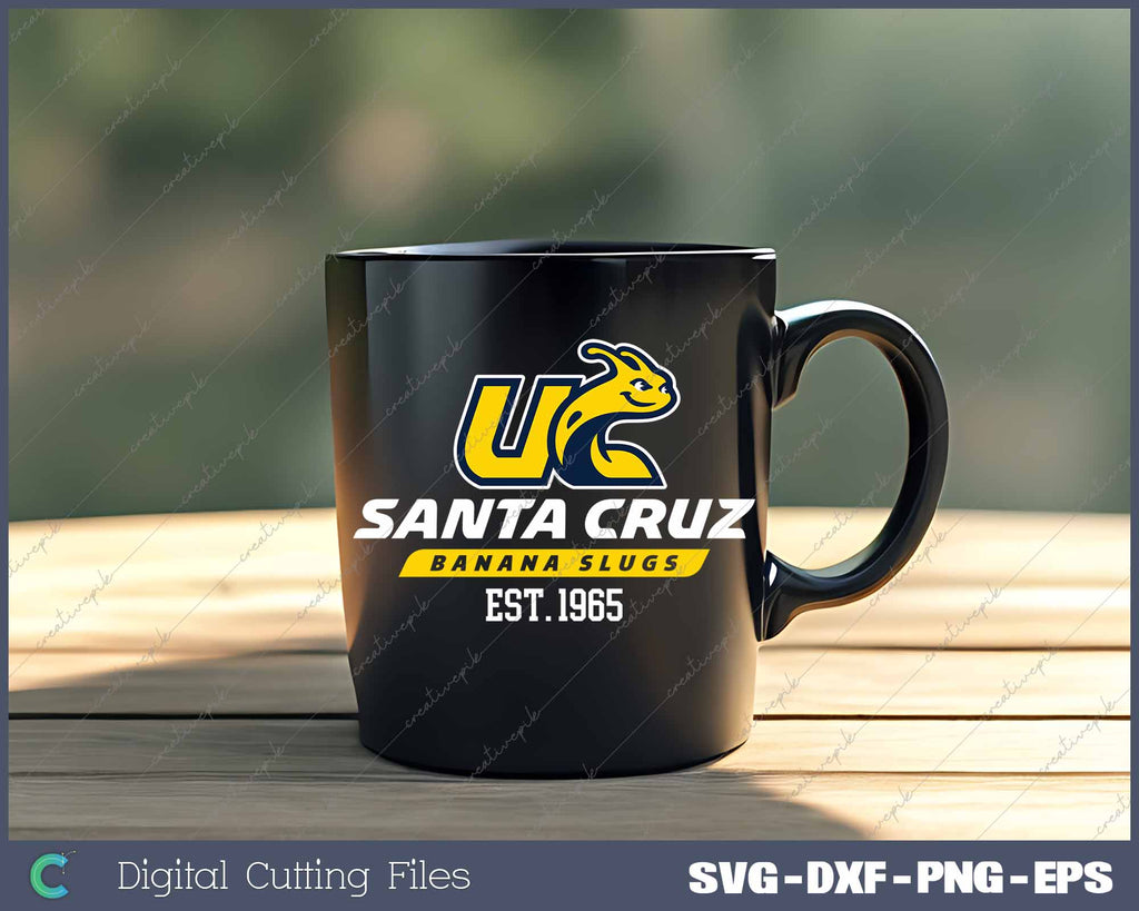 UC Santa Cruz UCSC Banana Slugs Est 1965 SVG PNG Cutting Files ...