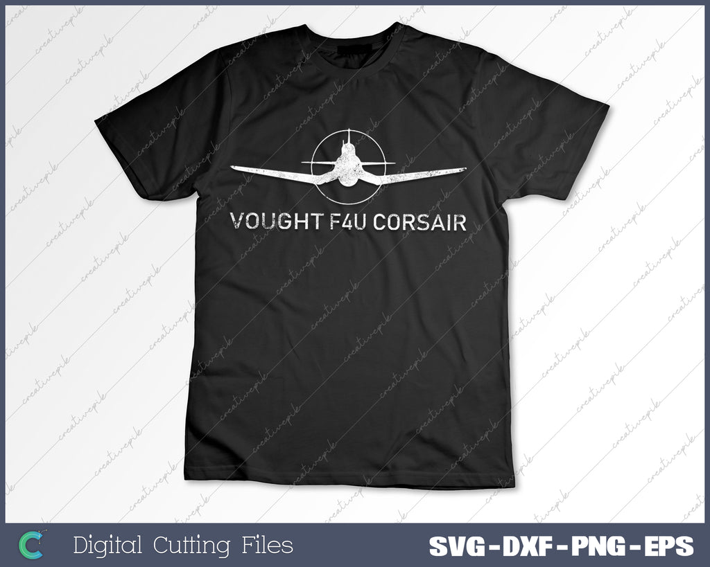 Vought F4U Corsair WW2 Plane Warplanes SVG PNG Cutting Files – creativepik