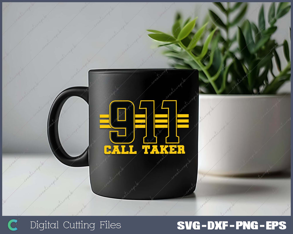 Womens 911 Dispatcher Call Taker Gifts for Thin Gold Line SVG Files ...
