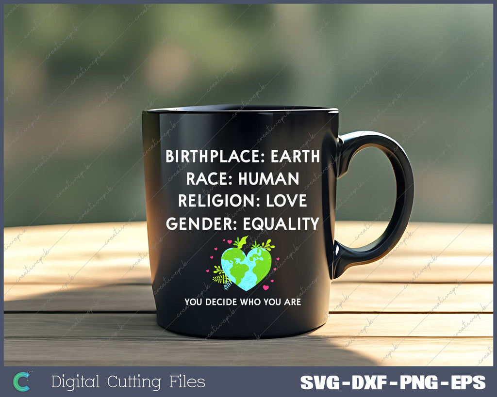 Birthplace Earth SVG PNG Cutting Printable Files – creativepik