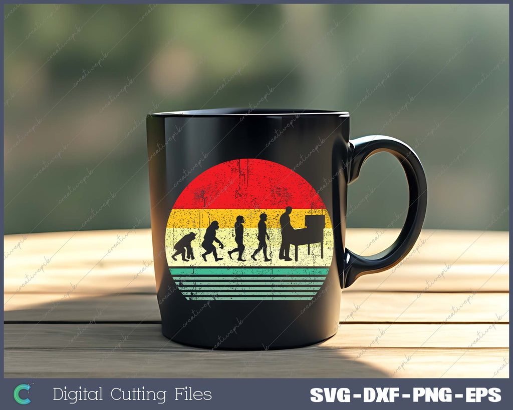 Pinball Evolution SVG PNG Cutting Printable Files – creativepik